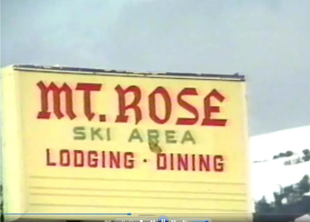 History of Mt. Rose ski resort History of Mt. Rose ski resort