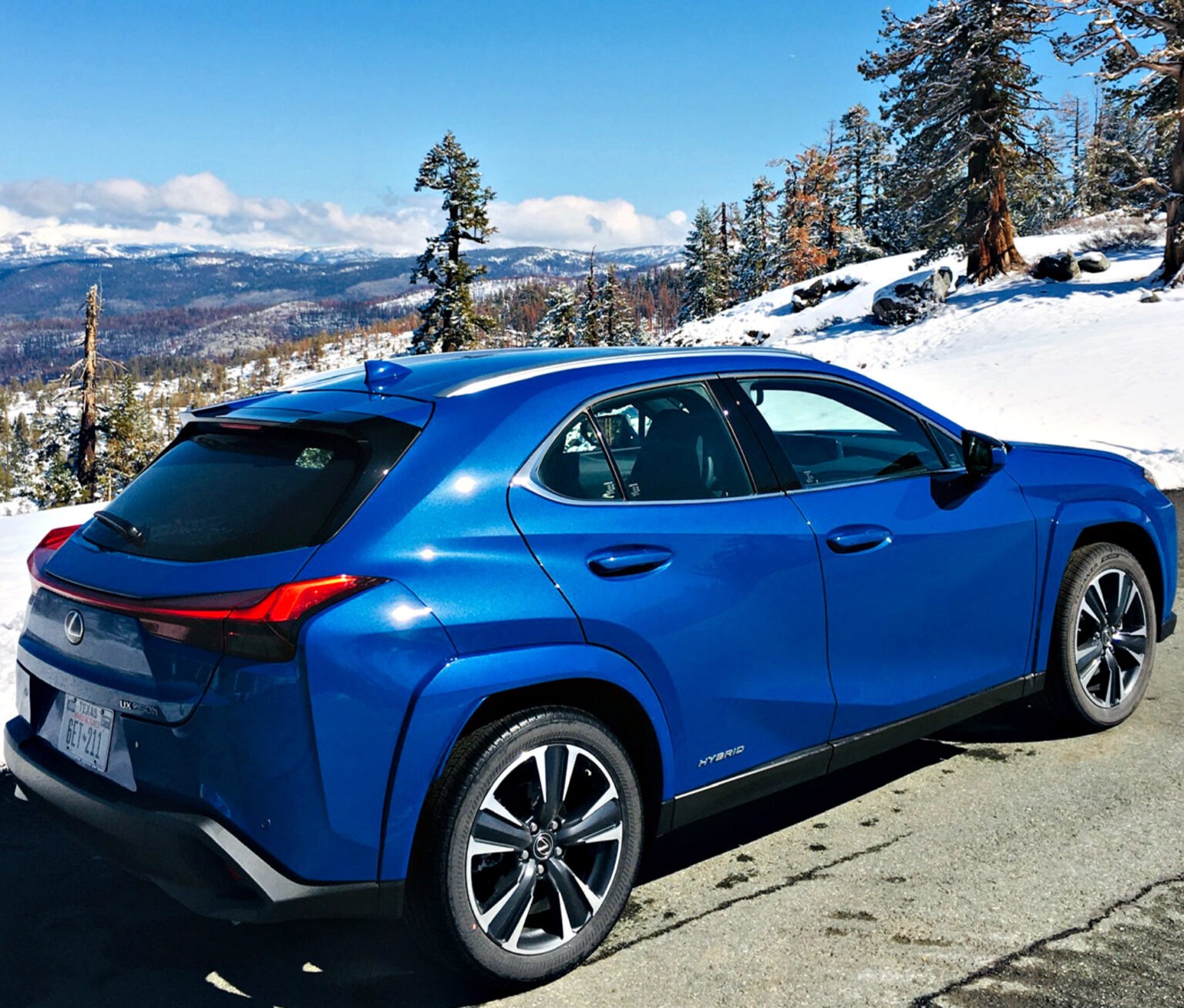 Lexus UX 250h fun drive