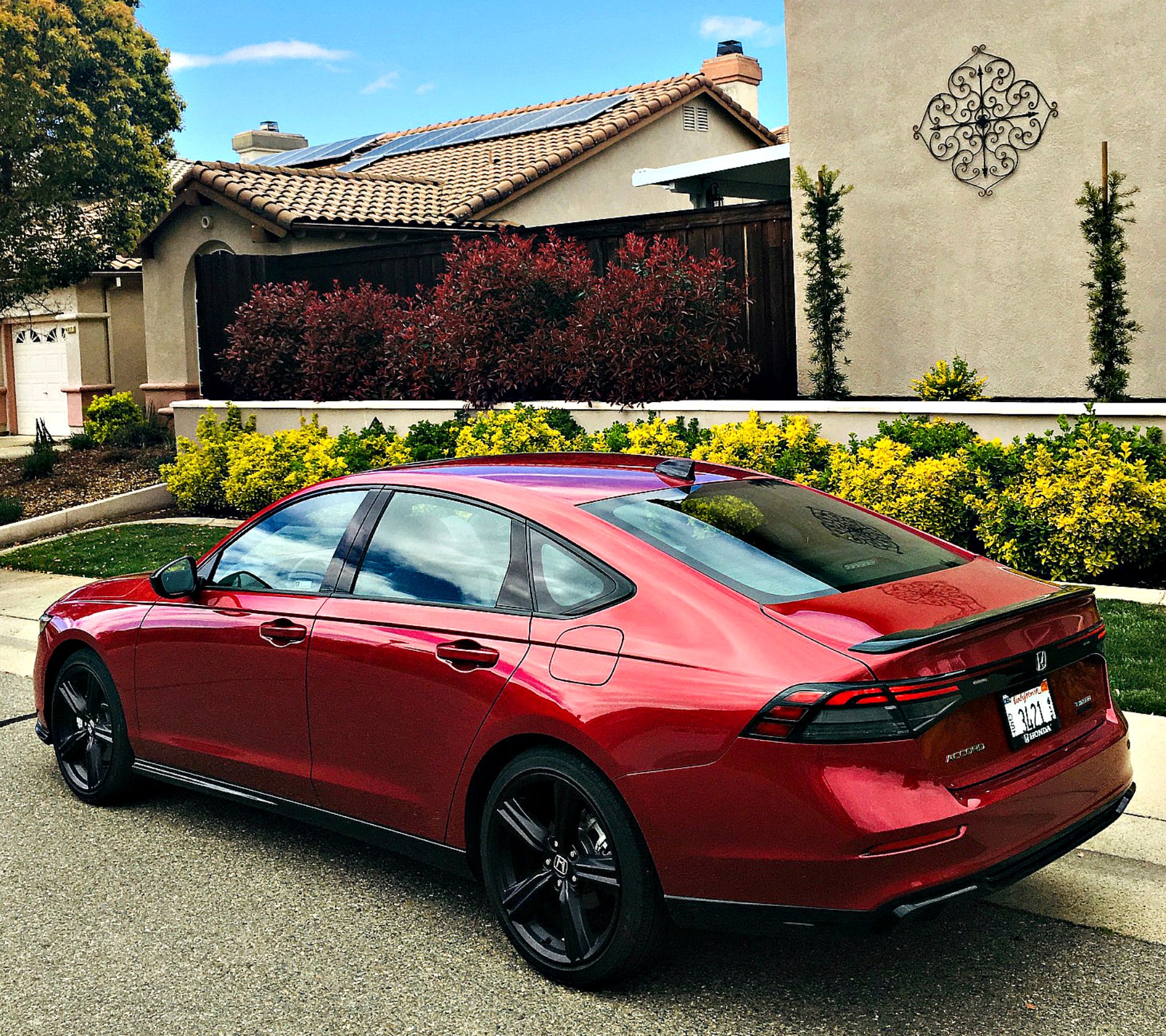 Redesigned Honda Accord hybrid